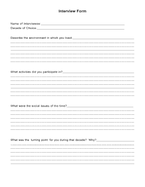 Fillable Online pbs Interview Form - PBS - pbs Fax Email Print - pdfFiller