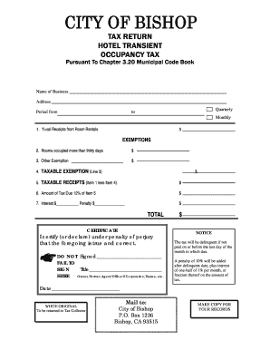 Fillable Online Tot Form Master.pub (Read-Only) - City of Bishop Fax ...