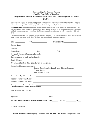 Fillable Online A2-41.doc Fax Email Print - pdfFiller