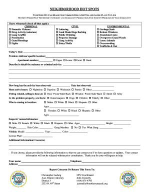 Fillable Online Hot spot formMilwaukee Sampledocx Fax Email Print ...