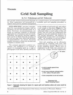 Fillable Online Grid Soil Sampling Fax Email Print - pdfFiller