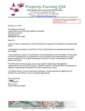 Fillable Online Property Training Qld Fax Email Print - pdfFiller