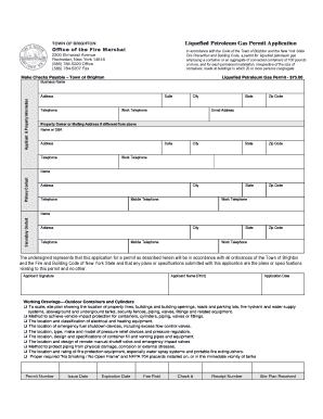 Fillable Online townofbrighton Liquefied Petrolium Gas Permit ...