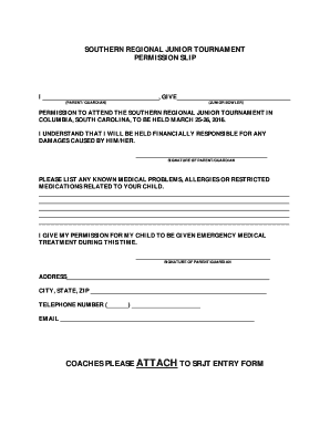 Fillable Online tnbainc SRJT PERMISSION SLIP - The National Bowling ...