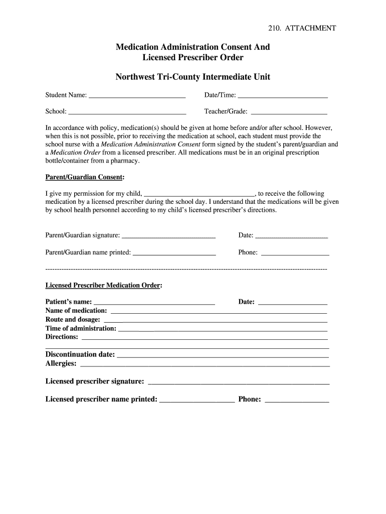 Fillable Online members psba Medication Administration Consent And Licensed Prescriber - members ...