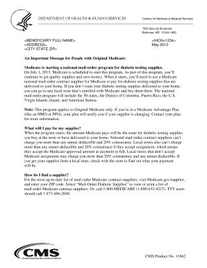 Fillable Online An Important Message for People with Original Medicare ...