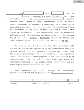 Fillable Online Printable Garrity Form - TPOAM Fax Email Print - pdfFiller