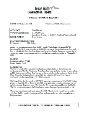 Fillable Online twdb texas $18,000,000 Loan - twdb texas Fax Email ...