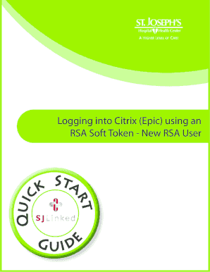 Fillable Online Logging into Citrix (Epic) using an Fax Email Print ...