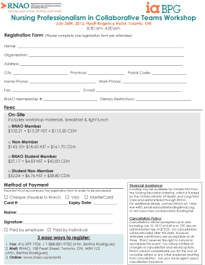 Fillable Online Nursing Professionalism in Collaborative Teams Workshop ...