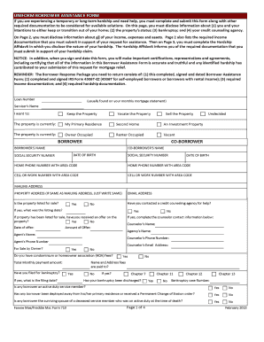 Fillable Online Borrower Assistance Form.docx Fax Email Print - pdfFiller