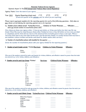 Fillable Online nmcsap Instructions for Completing the Domestic ...