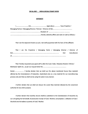 Fillable Online NON-JUDICIAL STAMP PAPER Fax Email Print - pdfFiller