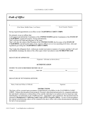 Fillable Online CACC Form 10 Fax Email Print - pdfFiller