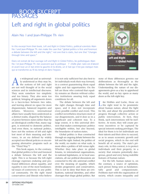 Fillable Online policyoptions irpp BOOK EXCERPT PASSAGES Left and right ...