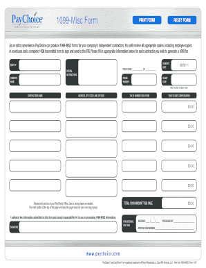 Fillable Online 1099Misc Form Fax Email Print - pdfFiller