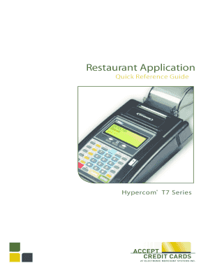 Fillable Online The Hypercom Quick Reference Guide Fax Email Print ...