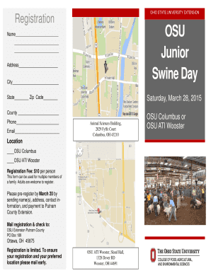 Fillable Online Registration OSU Junior Fax Email Print - pdfFiller