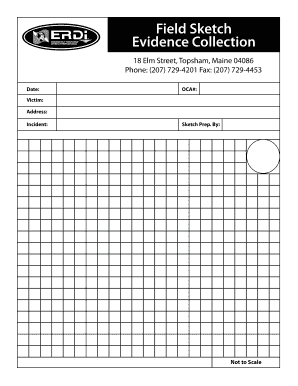 Fillable Online Field Sketch Evidence Collection Form - Dayo Scuba Fax ...