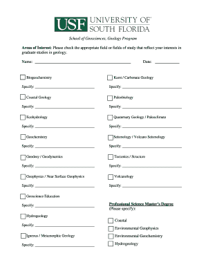 Fillable Online hennarot forest usf School of Geosciences Geology ...