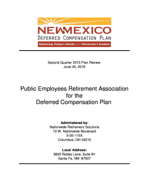 Fillable Online nmpera Public Employees Retirement Association for the ...