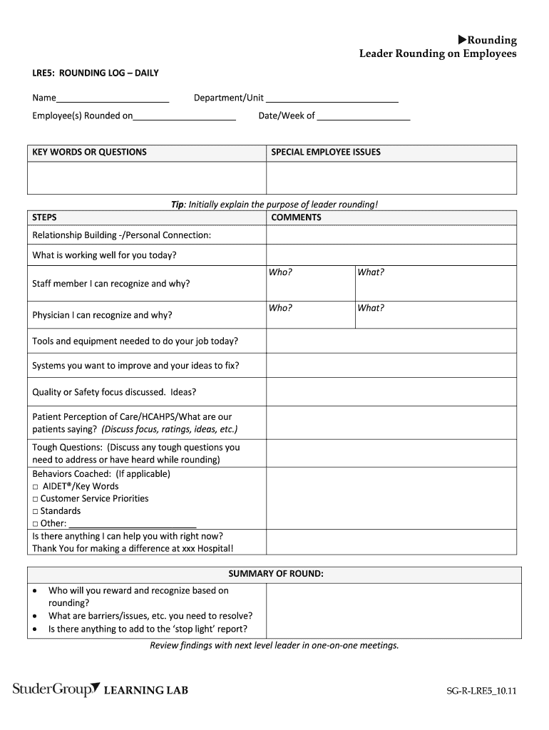 Fillable Online az414865 vo msecnd Leader Rounding on Patients ...