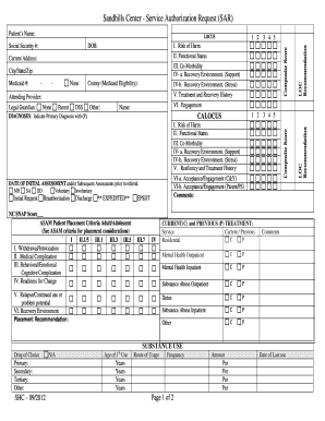 Blank TAR - Sandhillscenter - Fill and Sign Printable Template Online