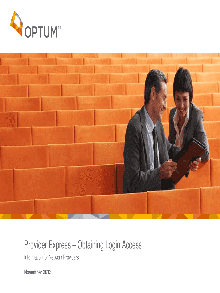 Fillable Online Provider Express Obtaining Login Access Fax Email Print ...