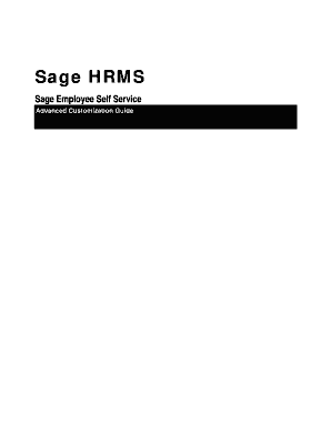 Fillable Online ACCPAC 2003 Template - Sage HRMS Fax Email Print - pdfFiller