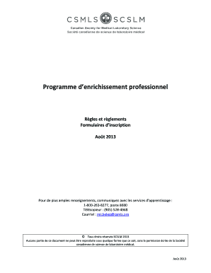 Remplissable En Ligne Programme denrichissement professionnel ...