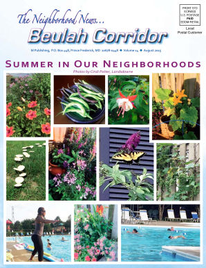 Fillable Online PRSRT STD ECRWSS US POSTAGE The Neighborhood News EDDM ...