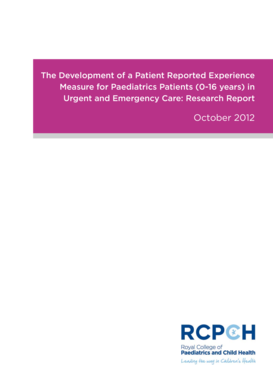 Fillable Online rcpch ac October 2012 - RCPCH - rcpch ac Fax Email ...