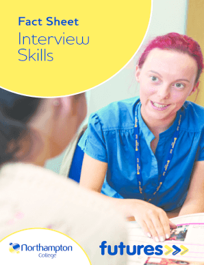 Fillable Online An interview is a two-way Fax Email Print - pdfFiller