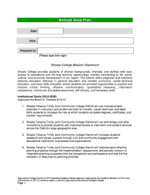 Fillable Online Appendix B - Annual Report. Appendix B Program Review ...