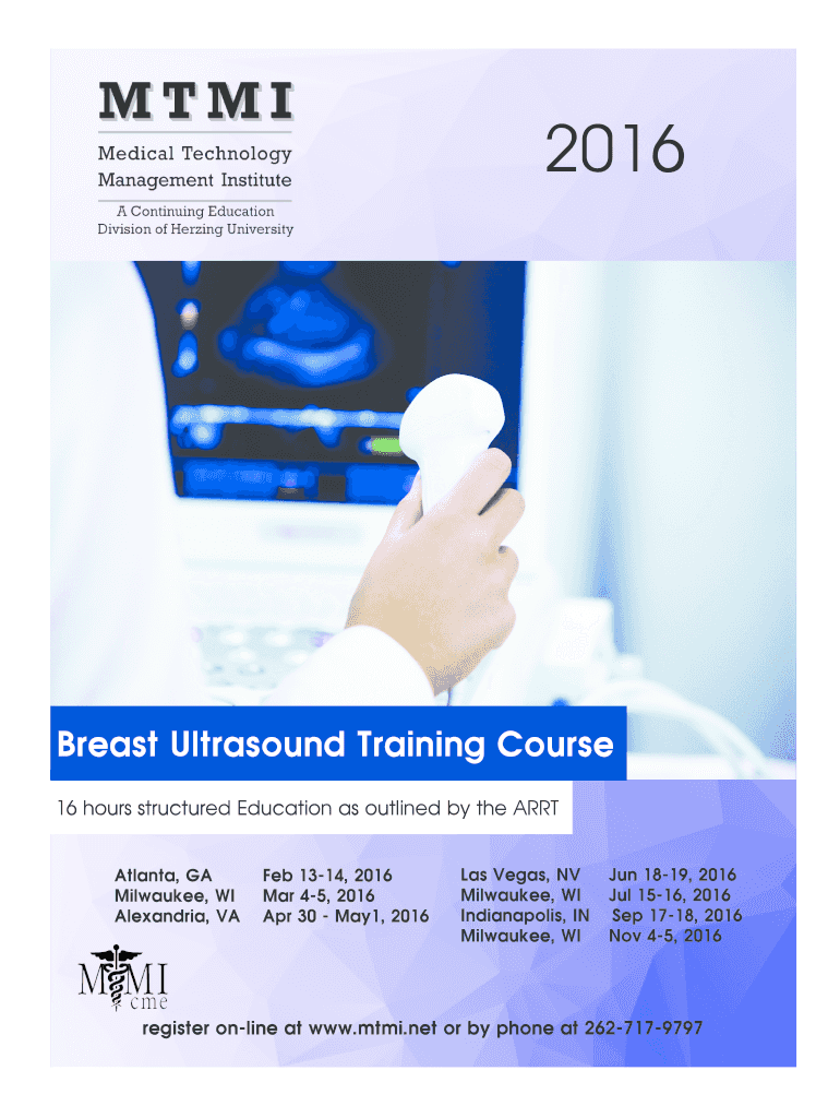 Fillable Online 2016 - MTMI Fax Email Print - pdfFiller