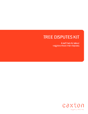 Fillable Online Tree Disputes Kit Fax Email Print - pdfFiller