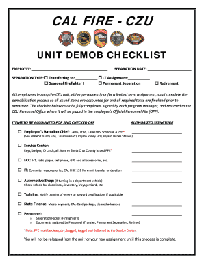 Fillable Online Personnel Demob CZUdocx Fax Email Print - pdfFiller