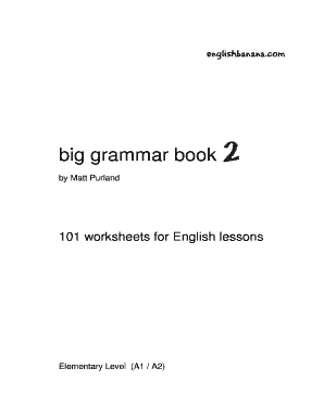 Big Grammar Book 2 Pdf - Fill Online, Printable, Fillable, Blank ...