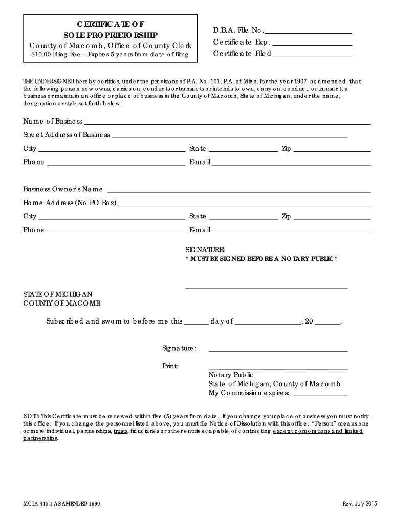 Fillable Online ClerkRegister of Deeds Fax Email Print - pdfFiller