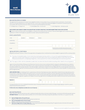 Fillable Online 2016 Born Horses - Weatherbys Fax Email Print - pdfFiller