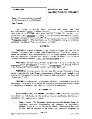 Fillable Online Attachment B2 - Form of Right of Entry Fax Email Print ...