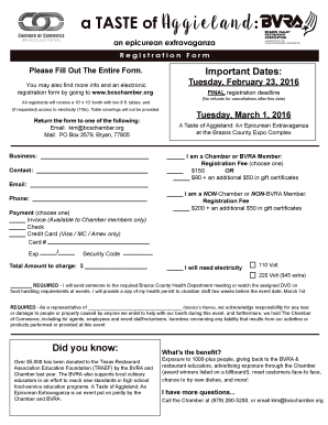 Fillable Online Restaurant Registration Form - Rackcdncom Fax Email ...