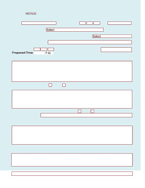Fillable Online 09 RESIDENCE HALL PROGRAM PROPOSAL Page1 Proposed Time ...