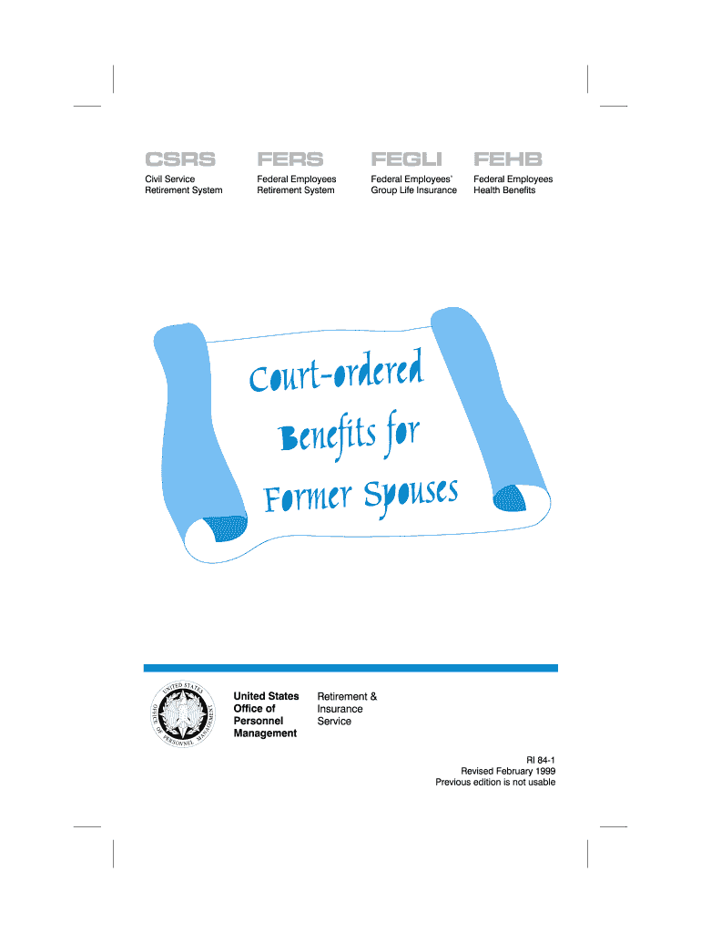 Fillable Online fers lettercarriernetwork CSRS FERS FEGLI FEHB Civil ...