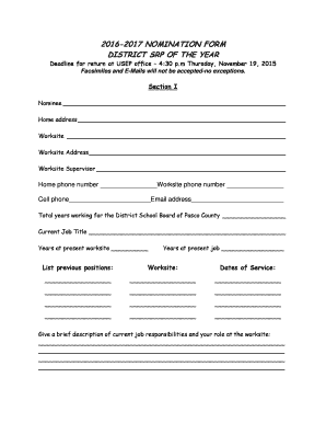 Fillable Online srp forms 2017 Fax Email Print - pdfFiller