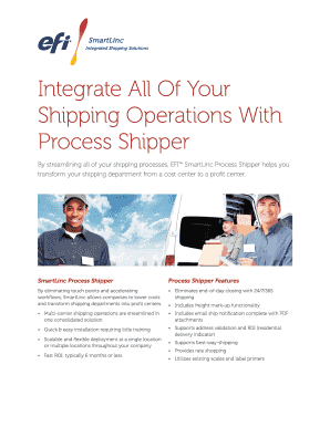 Fillable Online Integrated Shipping Solutions Fax Email Print - pdfFiller