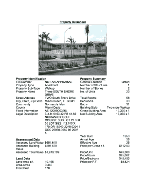 Fillable Online Property Datasheet - bcommercialcompletecomb Fax Email ...