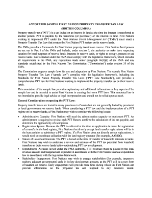 Fillable Online sp fng Annotated BC Sample PTT Law - fngca - sp fng Fax ...