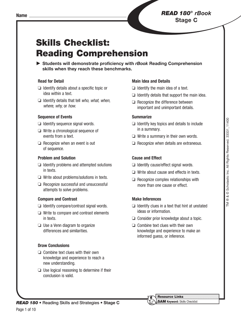 Fillable Online Implementing the Text Structure Strategy in Your ...