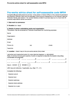 Fillable Online IDAS code for self-assessable development MP04 IDAS ...